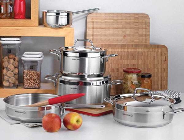 Stainless Steel Cookware Sets – KORKMAZ STORE